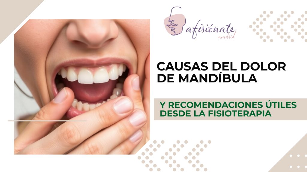 Causas del dolor de mandíbula y recomendaciones útiles desde la ...
